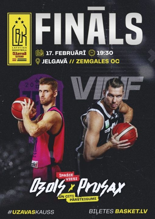 Latvijas Basketbola Užavas kausa FINĀLS - BezRindas