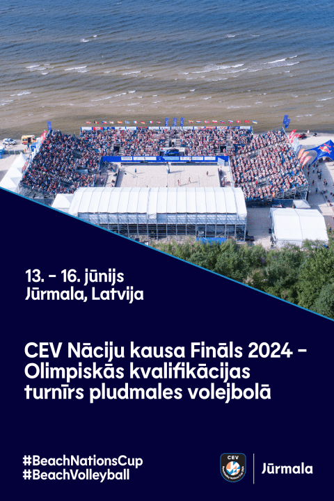 Grupu turnīrs sievietēm un vīriešiem / CEV Beach Volley Nations Cup Final 2024 - Jūrmala - BezRindas