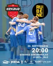Florbols, ELVI līga vīriešiem: Ķekava/RB&B - Rubene - 20. septembris ...