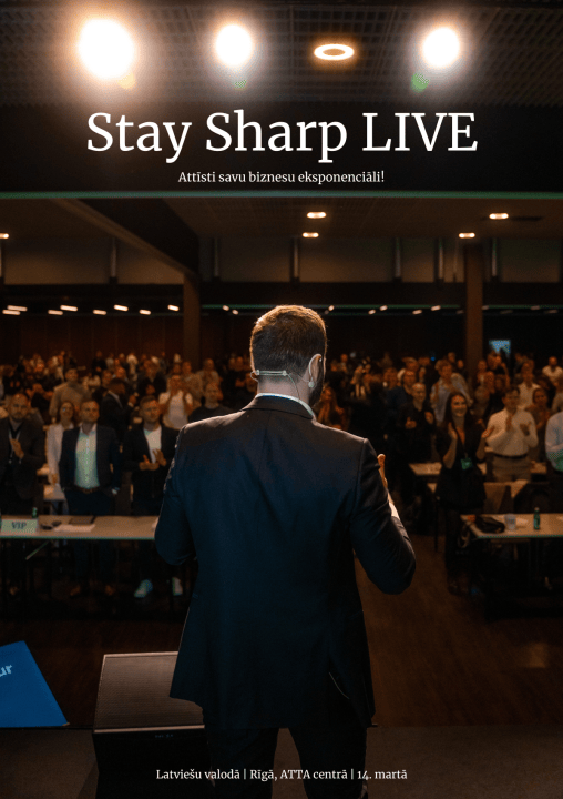 Stay Sharp Live event 2025 - BezRindas
